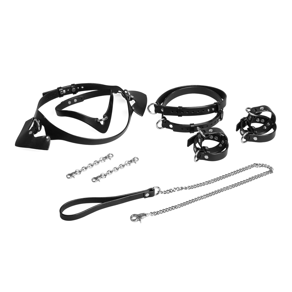 re:strict BDSM Restraint Set SLIM in Black – Restrict